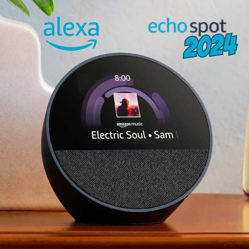 Novo Echo Spot com Alexa (2024) - Aqui Tem Pechincha