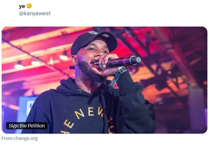 Drake, Kanye, Ty Dolla Sign, Amber Rose share petition to free Tory ...