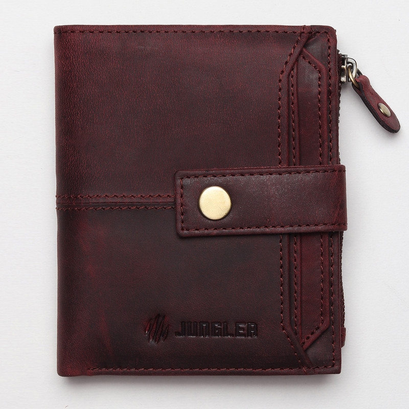 2 Jungler Wallet vertical double zipper high gain wallet smart wallet ...