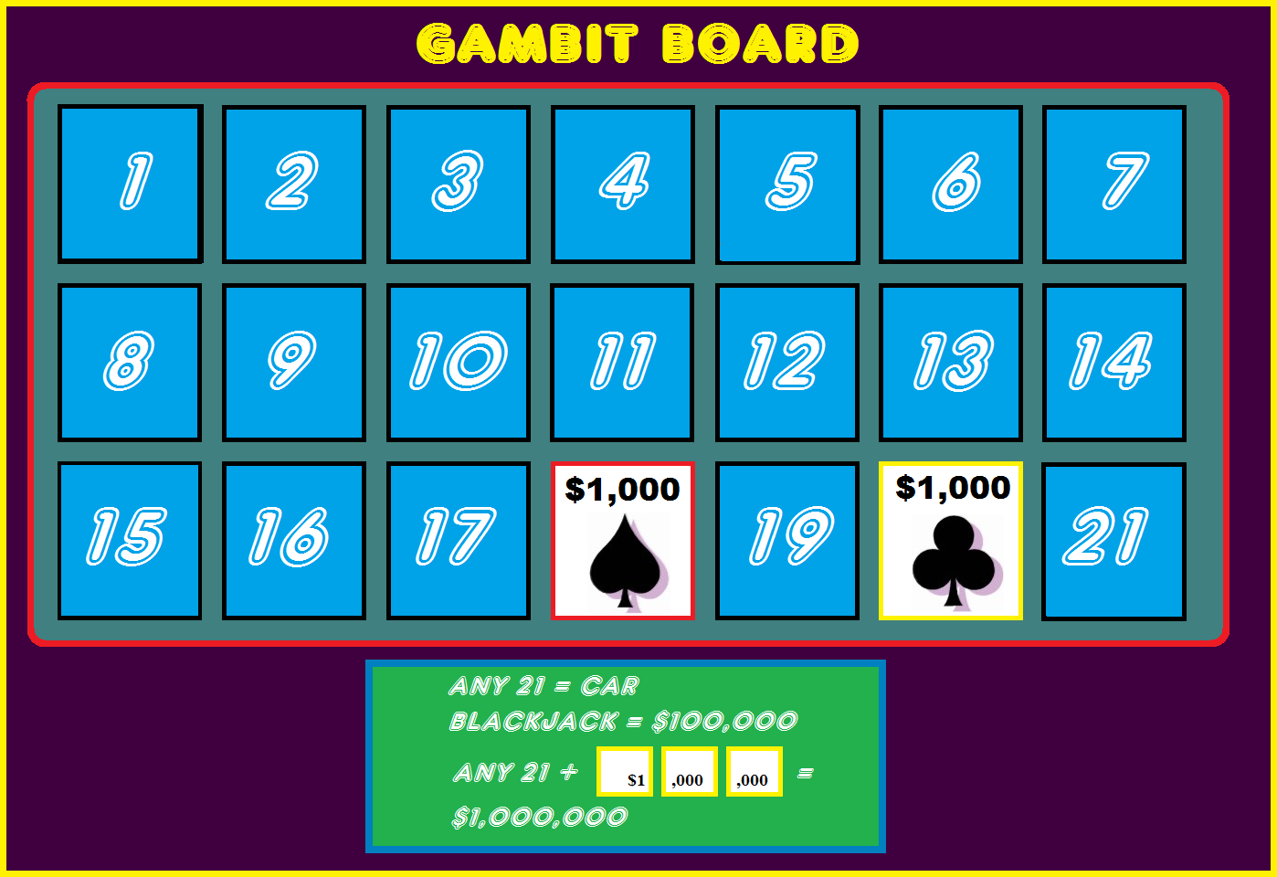 Gambit Board — Postimages