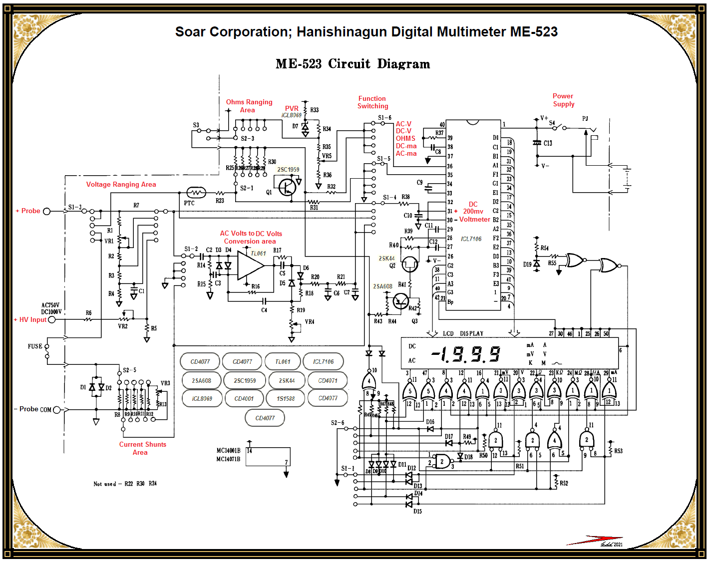 Multimeter soar ME 523 | Electronics Forums
