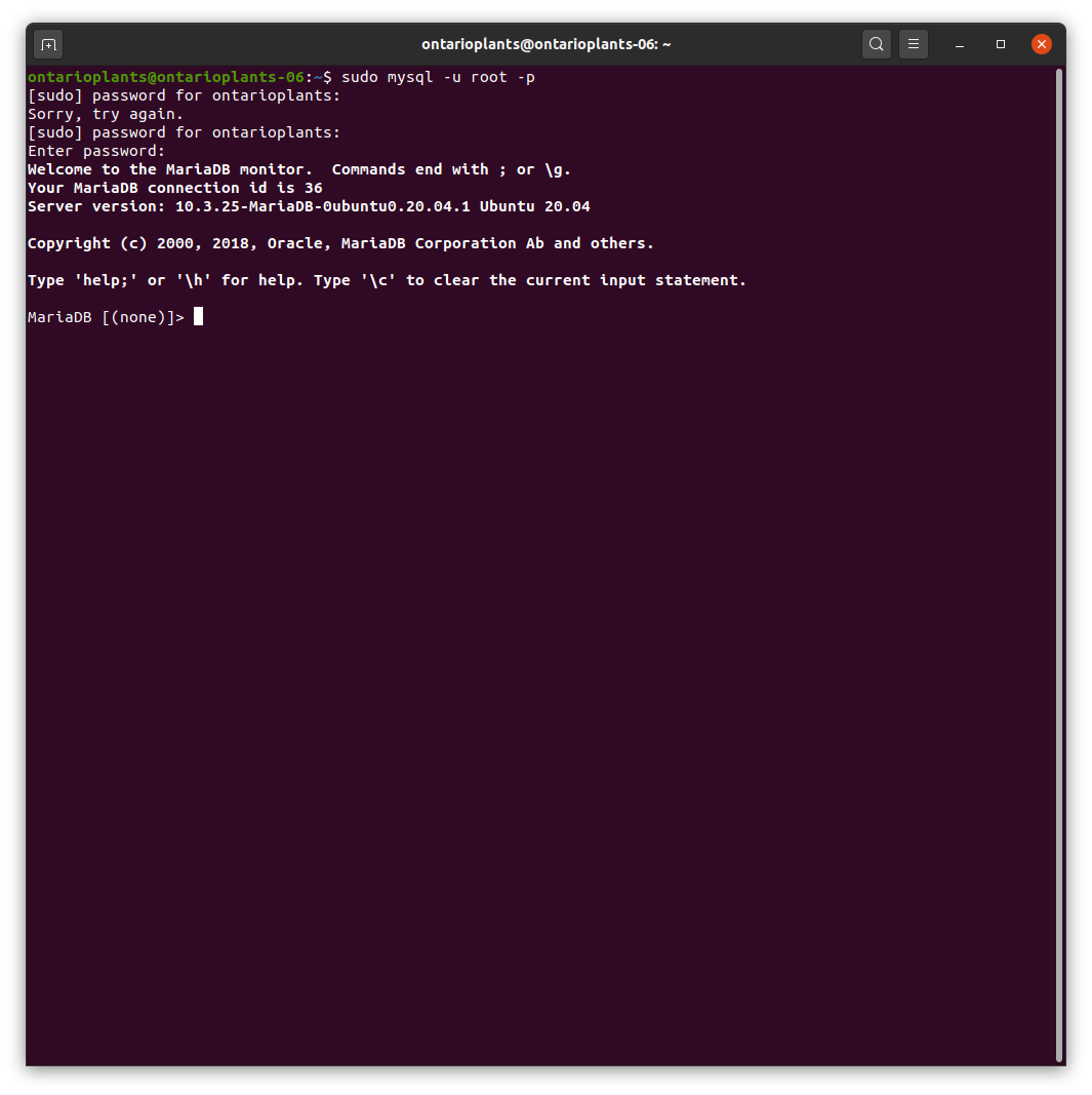 3 Maria DB Installed — Postimages