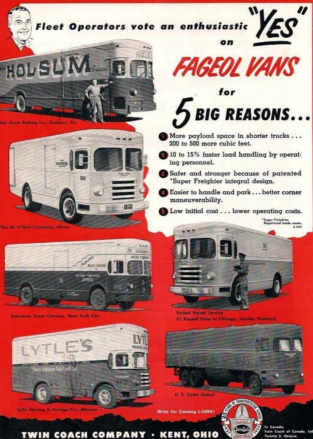 Fageol Twin Coach 52 Vans An Enthusiastic Yes — Postimages