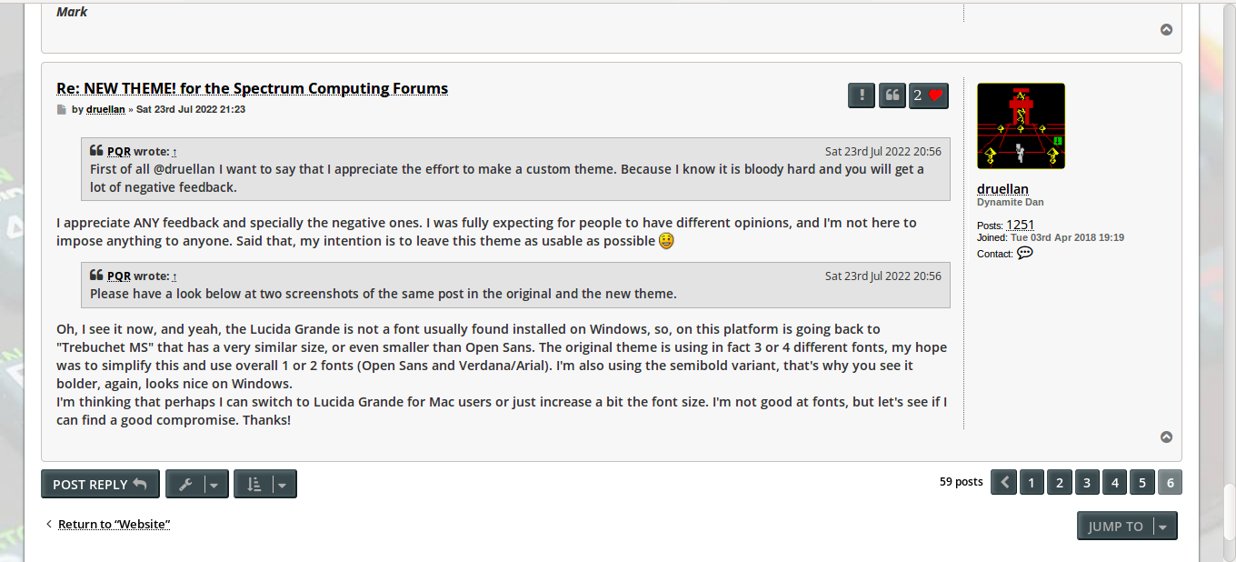 Screenshot from Spectrum Computing, Linux, Firefox background current — Postimages