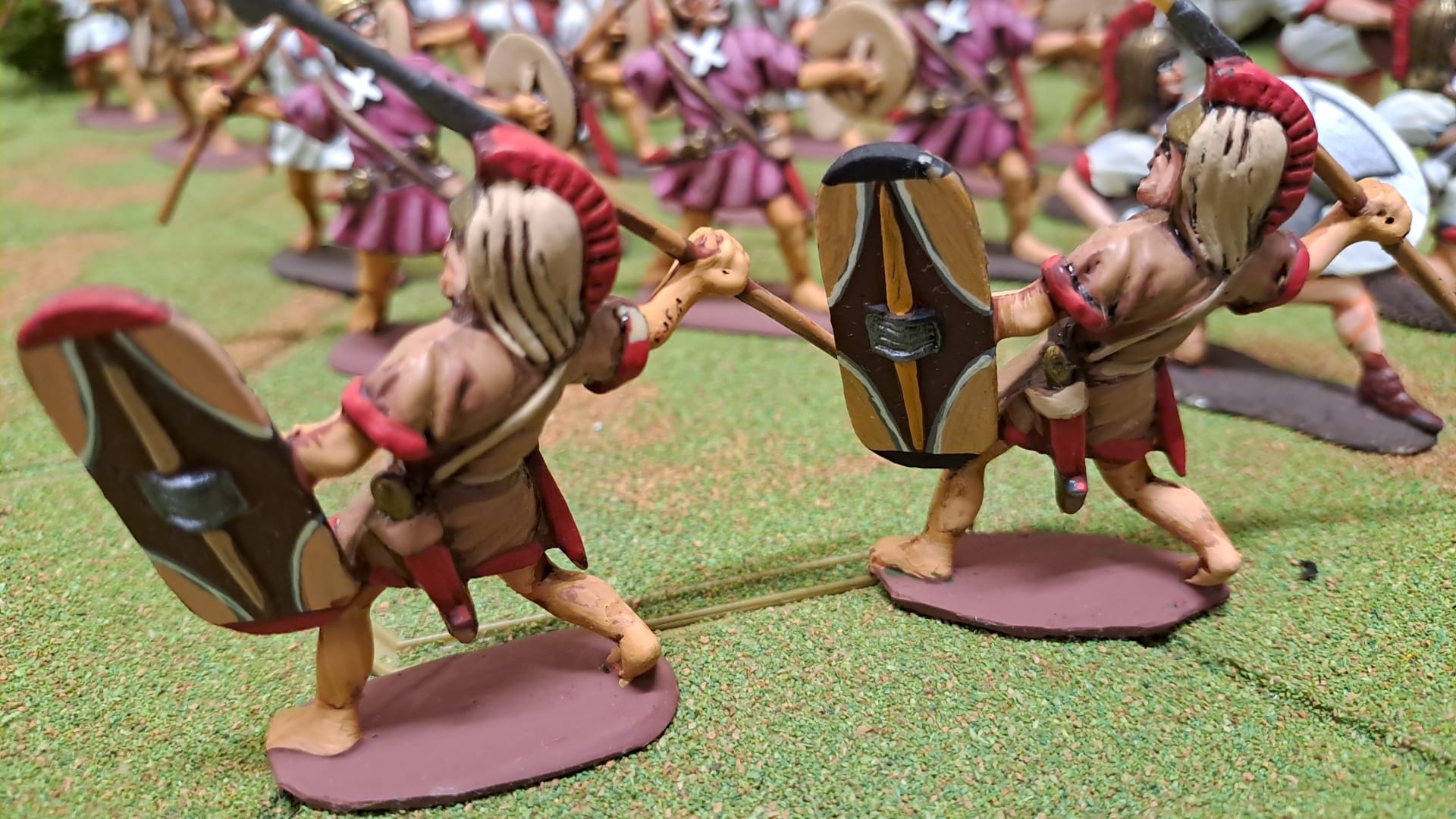 Hannibal's Army PUNIC W 54 MM Hisp Warriors 04 — Postimages