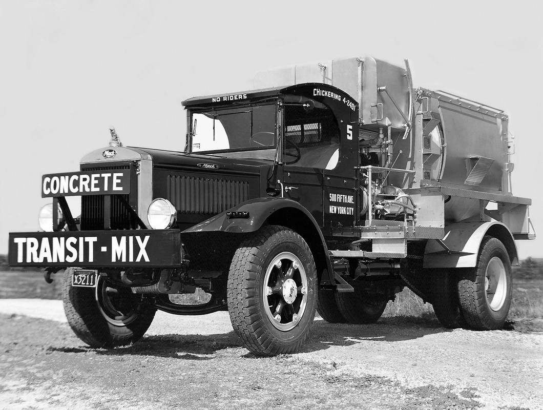 Mack '39 FJ Transit Mix Penna Dealer '39 plate — Postimages