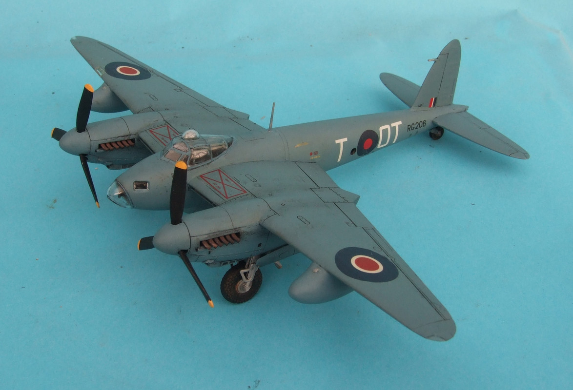 1/72nd Airfix Mosquito, conv to PR.34 using Freightdog Models resin set ...