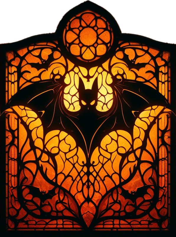 Bat Window Orange R — Postimages