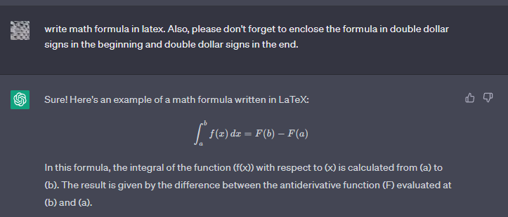 Make ChatGPT Compile Responses in LaTeX : r/ChatGPT