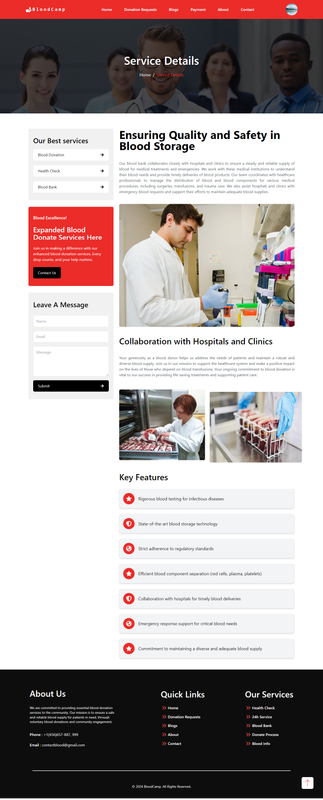 GitHub - Chumki111/Blood-Donation: BloodUnity is a web platform aimed at connecting blood donors ...