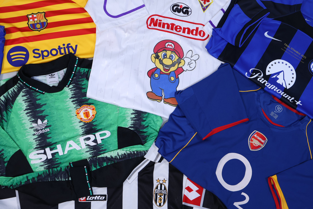 TopBinz Football Shirts Authentic Vintage & Classic Kits from Around ...