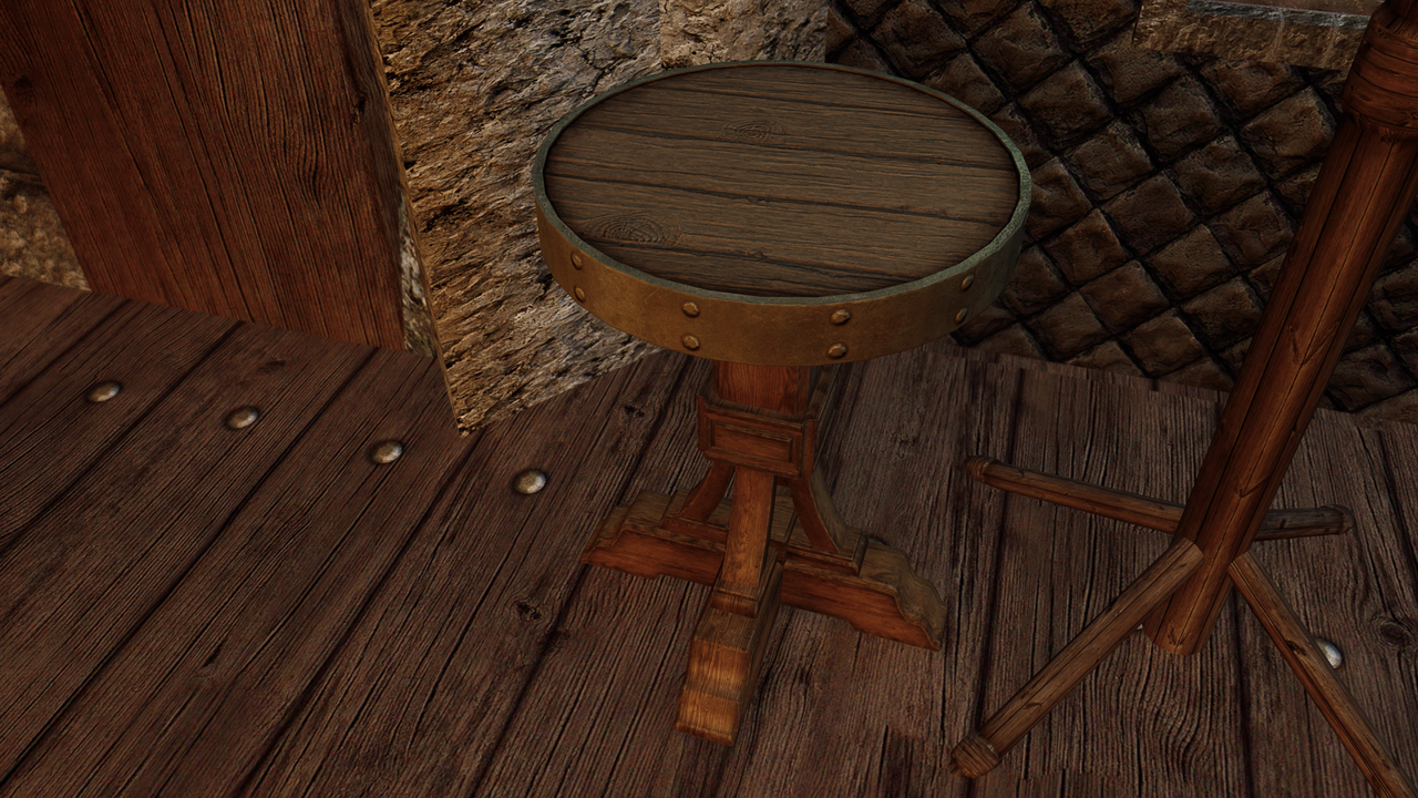 HFs - Noble End Tables - Remodel at Skyrim Special Edition Nexus - Mods ...