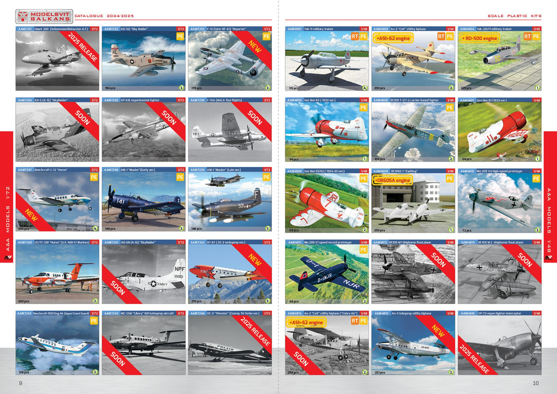 A&A Models catalogue 2024-2025 - programme - The Rumourmonger ...