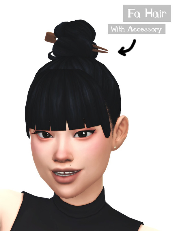 Fa Hair - The Sims 4 Create a Sim - CurseForge