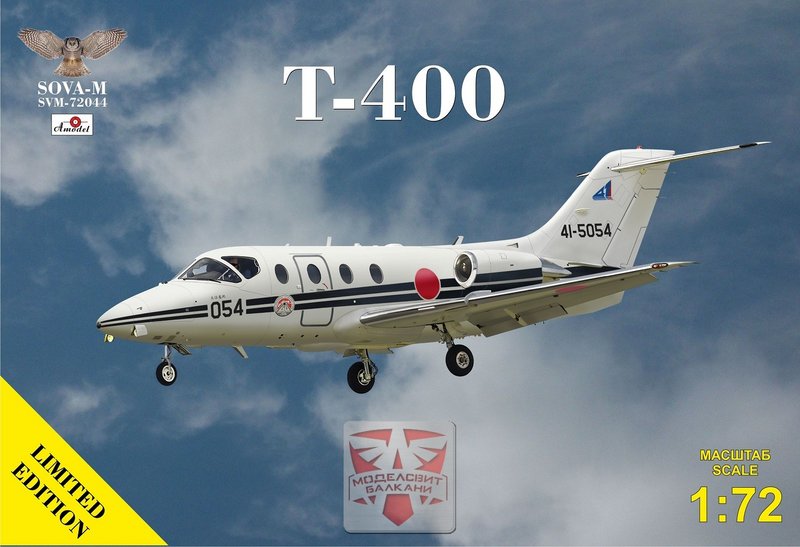 1/72 - Raytheon T-1 Jayhawk/T-400 by SOVA-M - released - new Mitsubishi MU-300 Diamond/Hawker ...