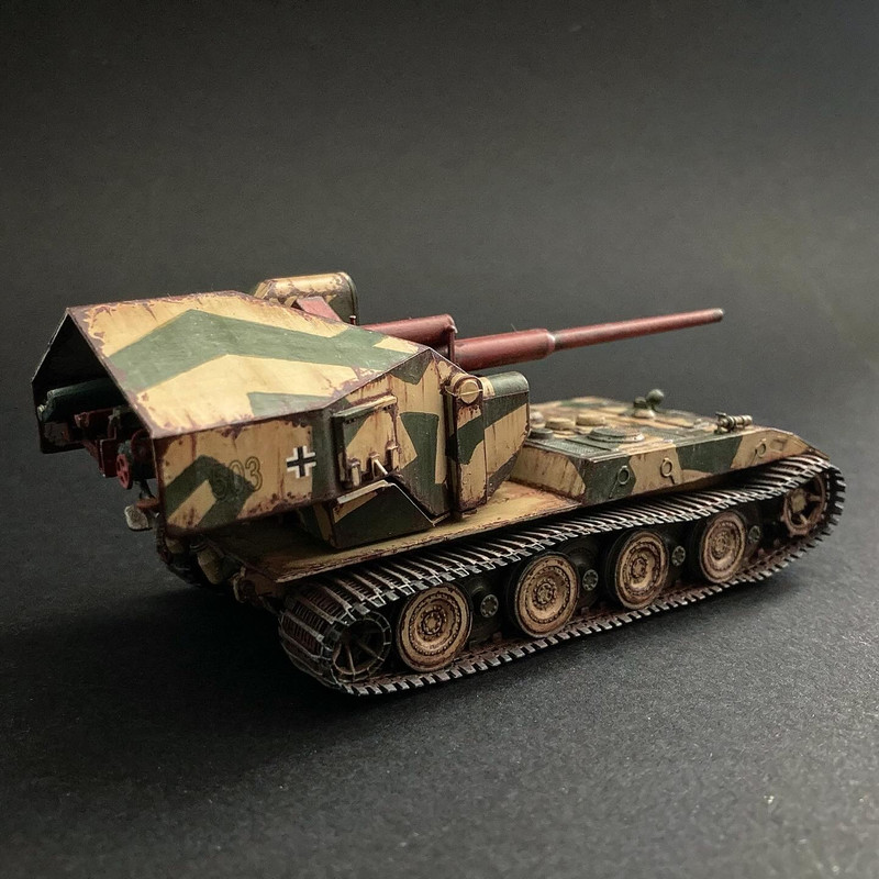 Modelcollect 1/72 German WWII E-100 Panzer Weapon Carrier- Waffenträger ...