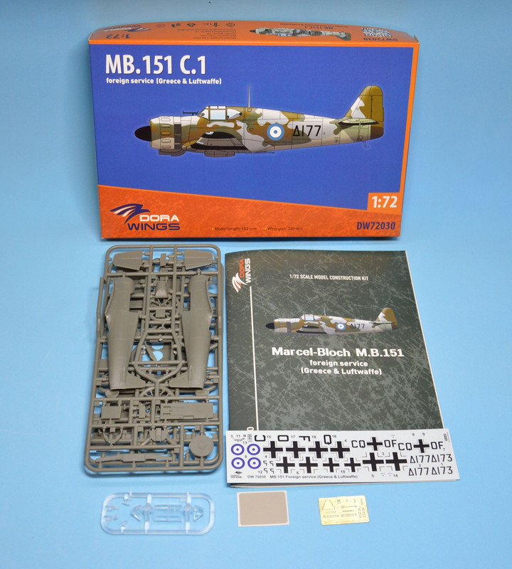 1/72 - Bloch MB.151/152/155 by Dora Wings - MB.151/C-1 & MB.152C-1 released - The Rumourmonger ...
