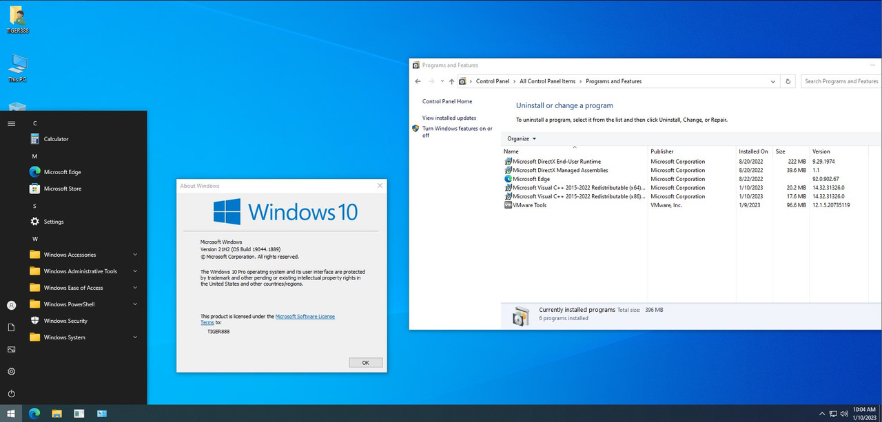 Windows 10 Pro Lite 21H2 Build 19044.1889 [Balanced] x64 by SanLex | VN ...