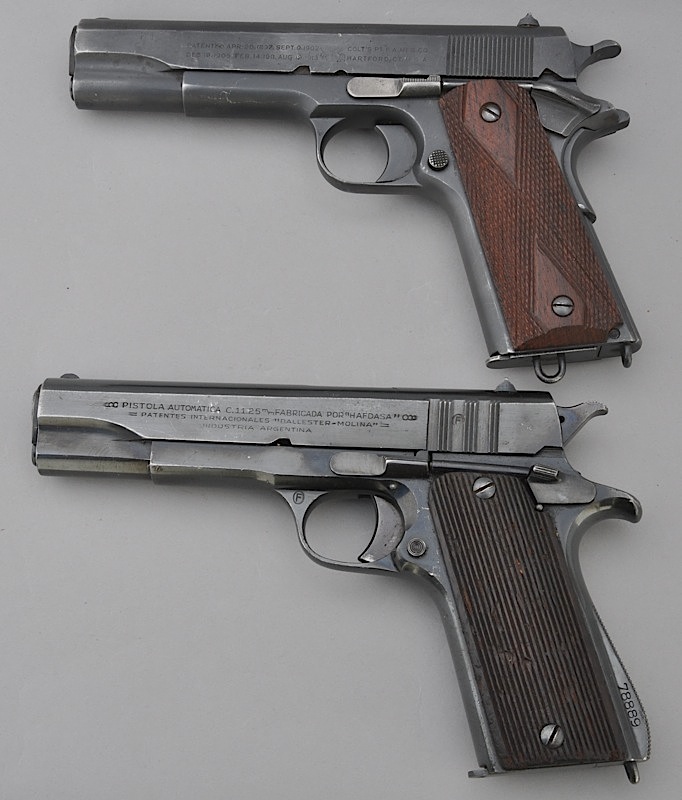 Pistola Ballester Molina 11,25 mm Ejercito