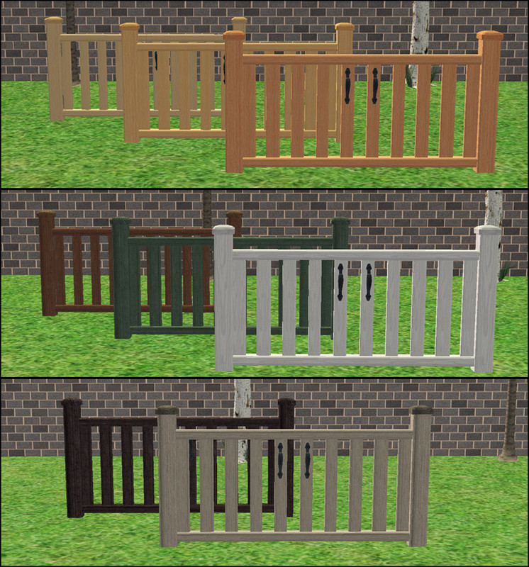 Modular Stairs - Fence, Gate & Column Add- Ons