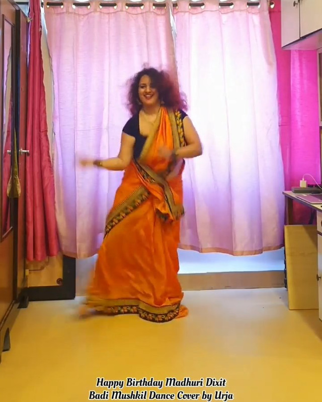 buty aunty dancing in orange saree mp4 snapshot 00 44 753 — Postimages