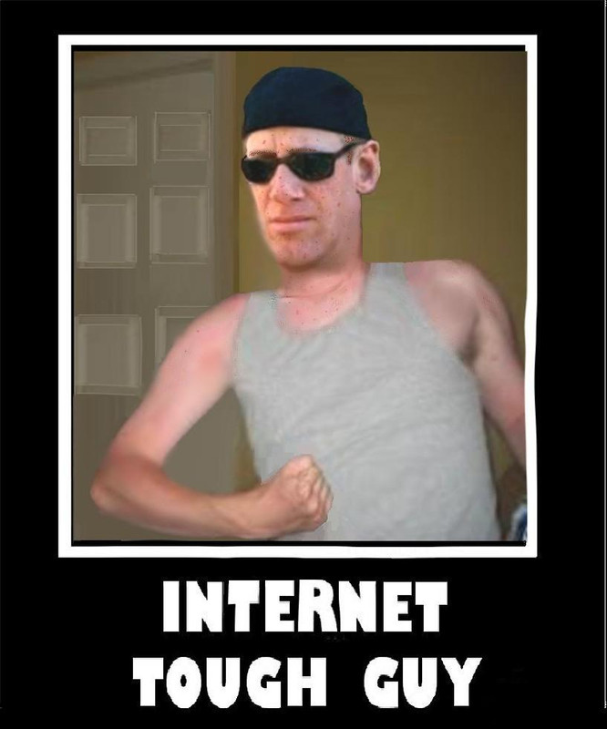 2 Internet tough guy skinny — Postimages