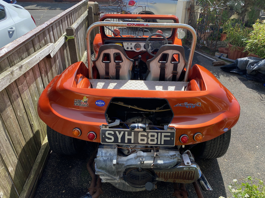 1967 SWB RAT Beach Buggy - 2.0l type 4 + spare 1641cc engine. £6000