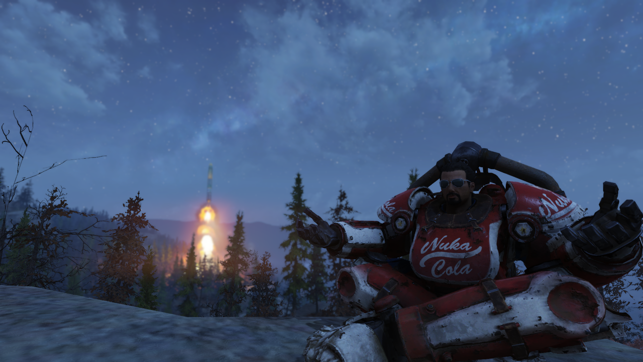 Probably the best nuke screenshot I'll ever take : r/fo76