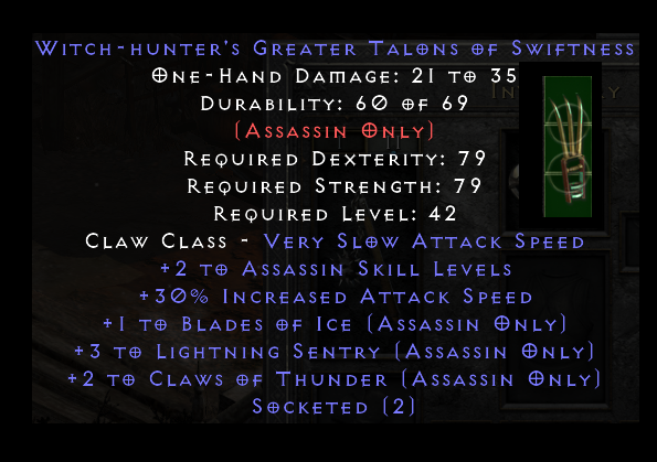 +2 Sin / 30 Ias / 3ls / 2os Clean Gt Ft ~ - Topic - d2jsp