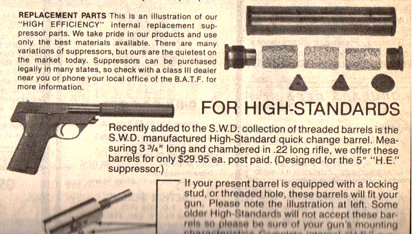 High standard barrel identification > Rimfire Pistols > AR15.COM