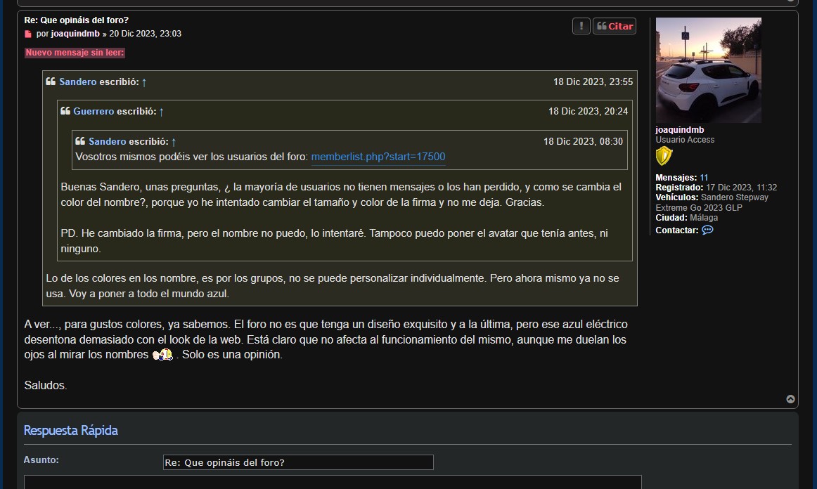 Modo oscuro — Postimages