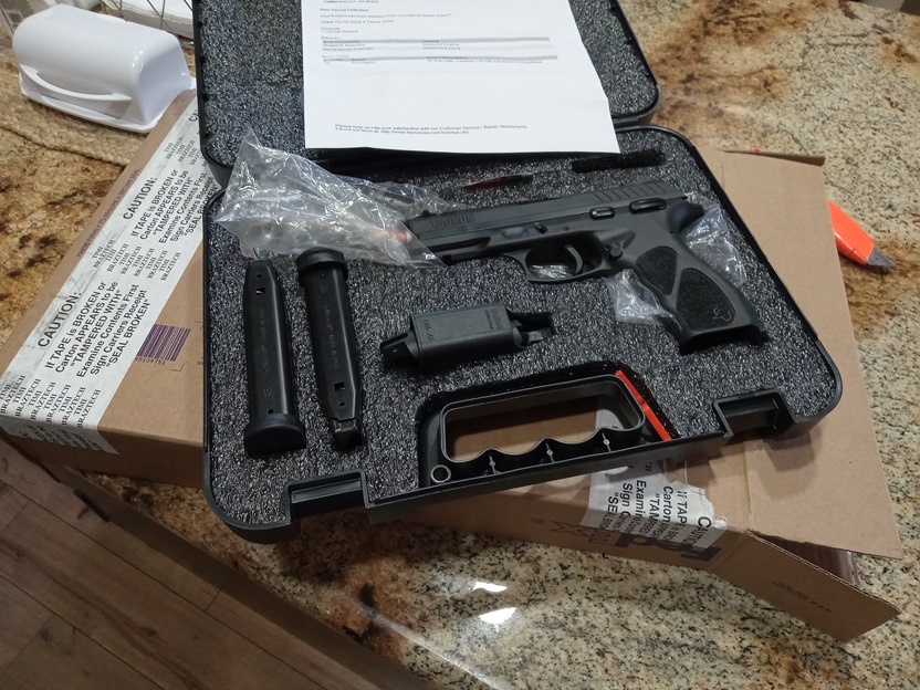 TH45 just returned from Taurus | Taurus Firearm Forum