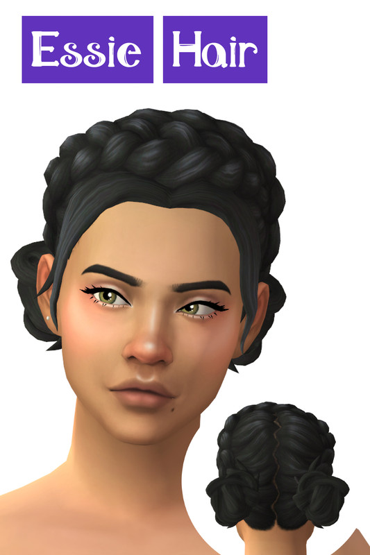 Essie Hair - The Sims 4 Create a Sim - CurseForge
