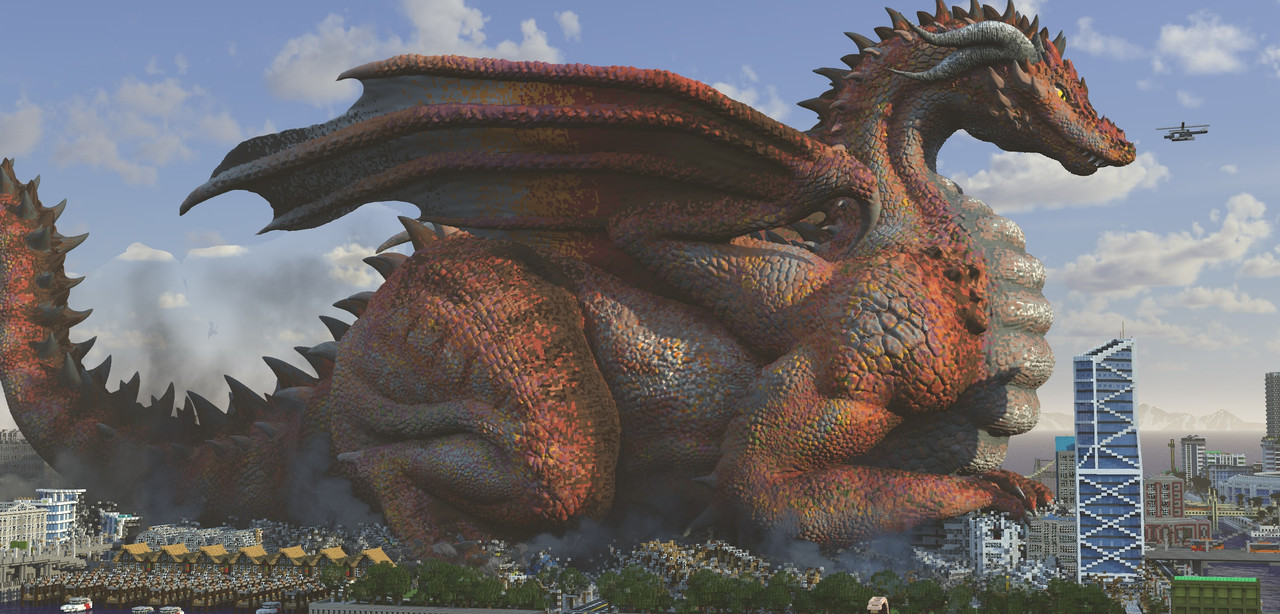 Large collection of my dragon builds renders [Vol. 1]