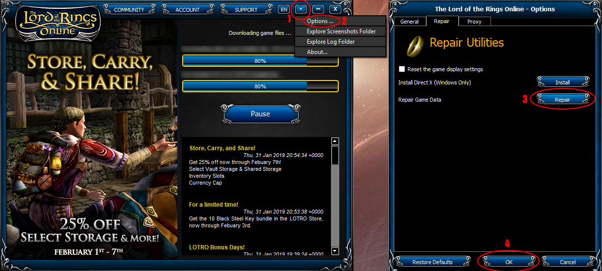 LOTROClient DLLIssue — Postimages