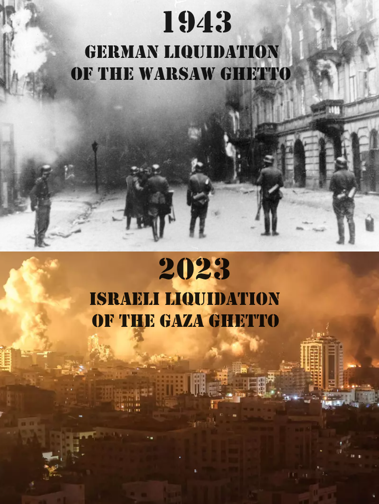 Meme Liquidation Gaza Ghetto Warsaw Ghetto — Postimages