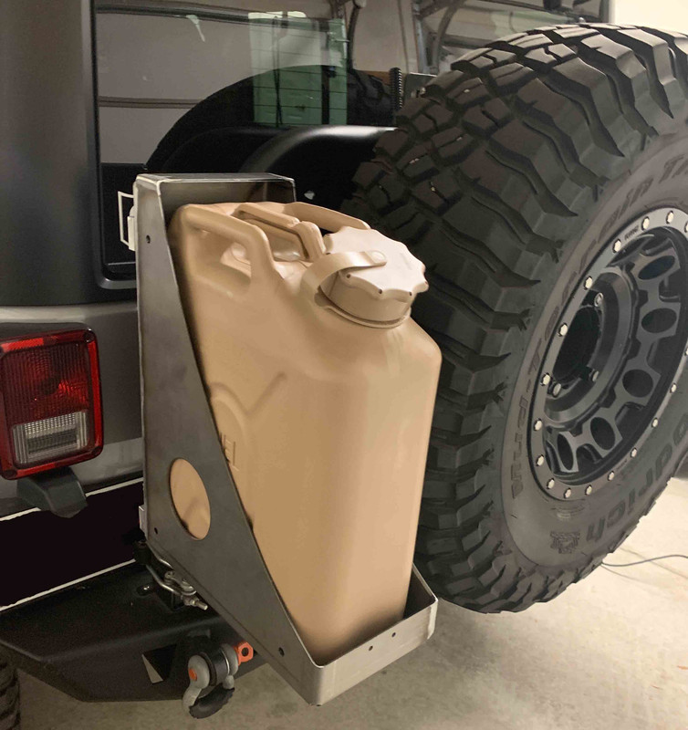 Side Mount Jerry Can Holder for JK Wranglers | Page 4 | Jeep Wrangler Forum