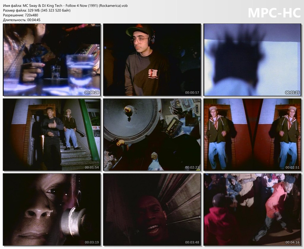 MC Sway & DJ King Tech Follow 4 Now (1991) ( Rockamerica) vob thumbs ...