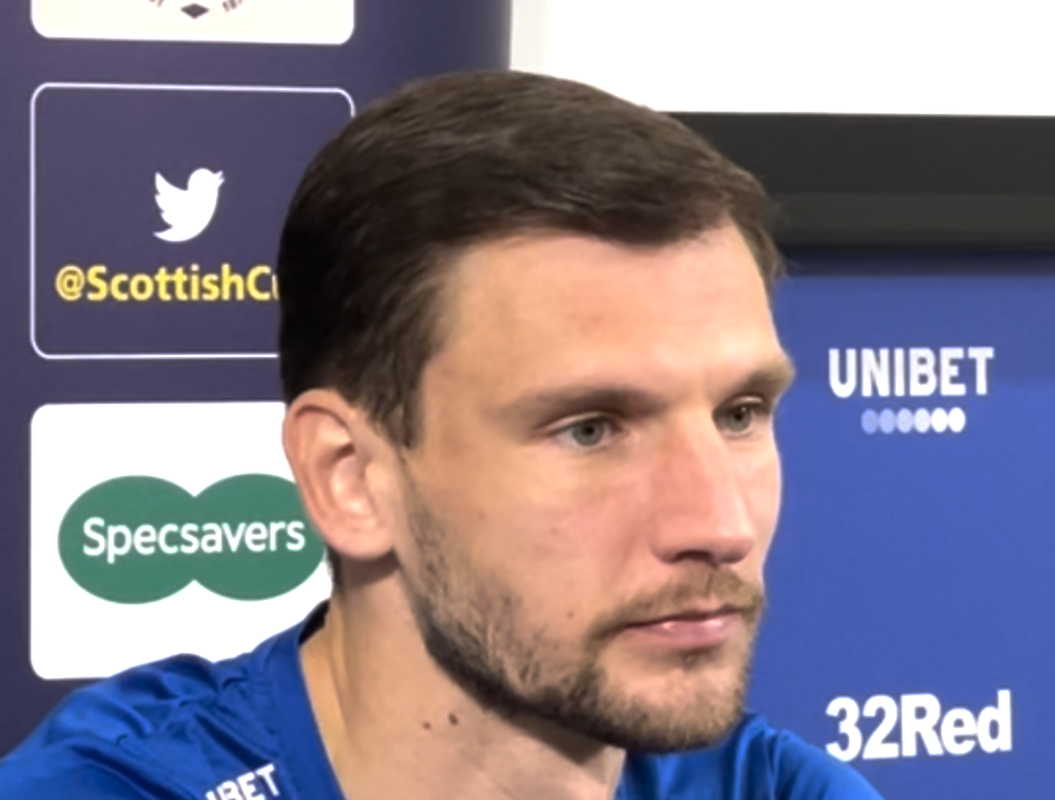 Press Conference - Borna Barasic speaks ahead of the Old Firm Scottish ...