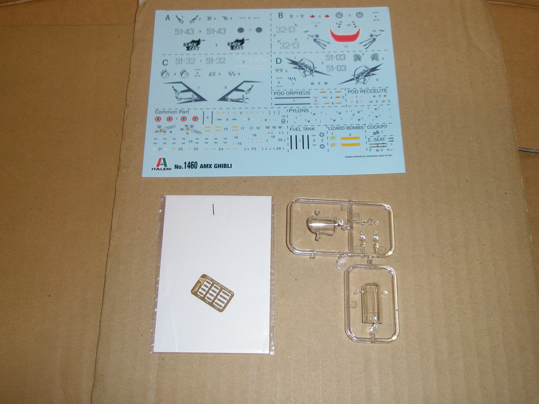 Italeri 1/72 scale AMX Ghibli - Southern Europe GB - Britmodeller.com
