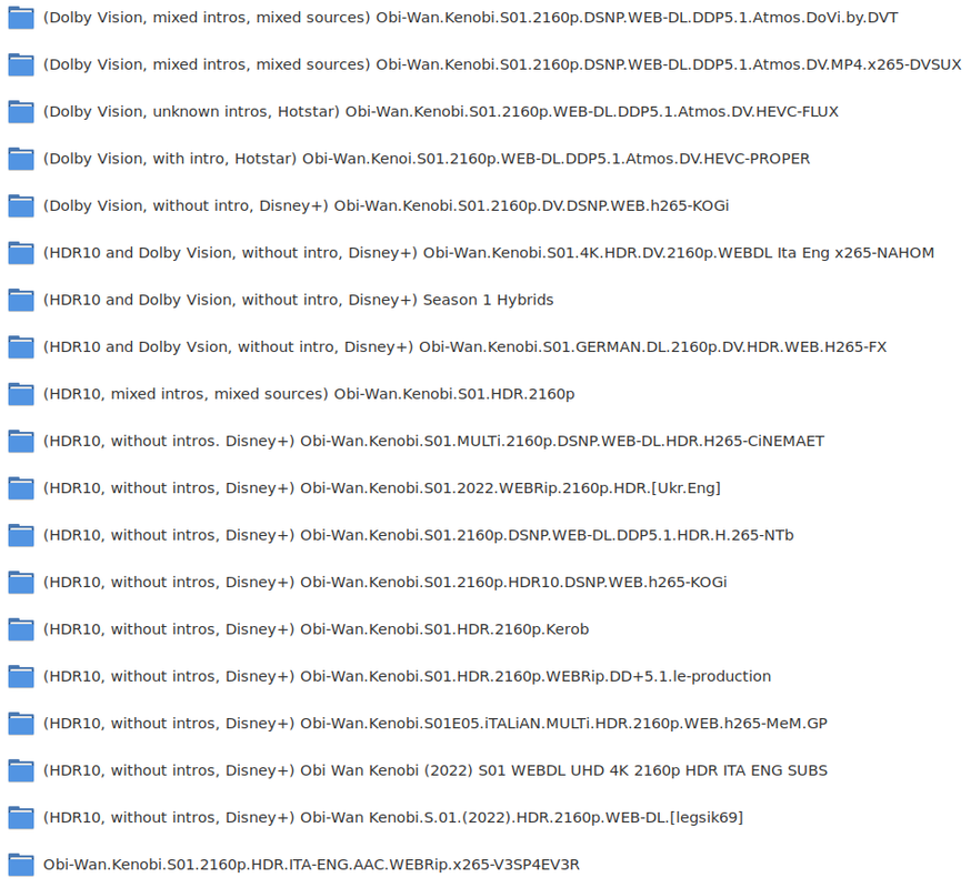 To those Web-DL'ing from Disney+, are the intros and episodes separate ...