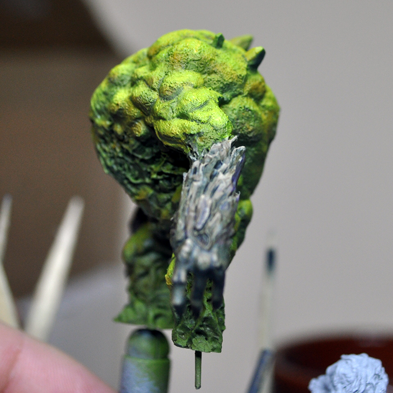 Nature invocator with imp | planetFigure | Miniatures