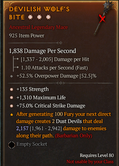 Wtb Barb Items - Topic - d2jsp