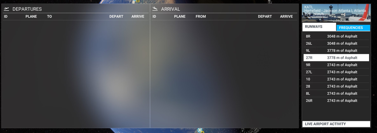 FSLTL - no traffic (and no airport arr/dep on World Map) - Microsoft ...