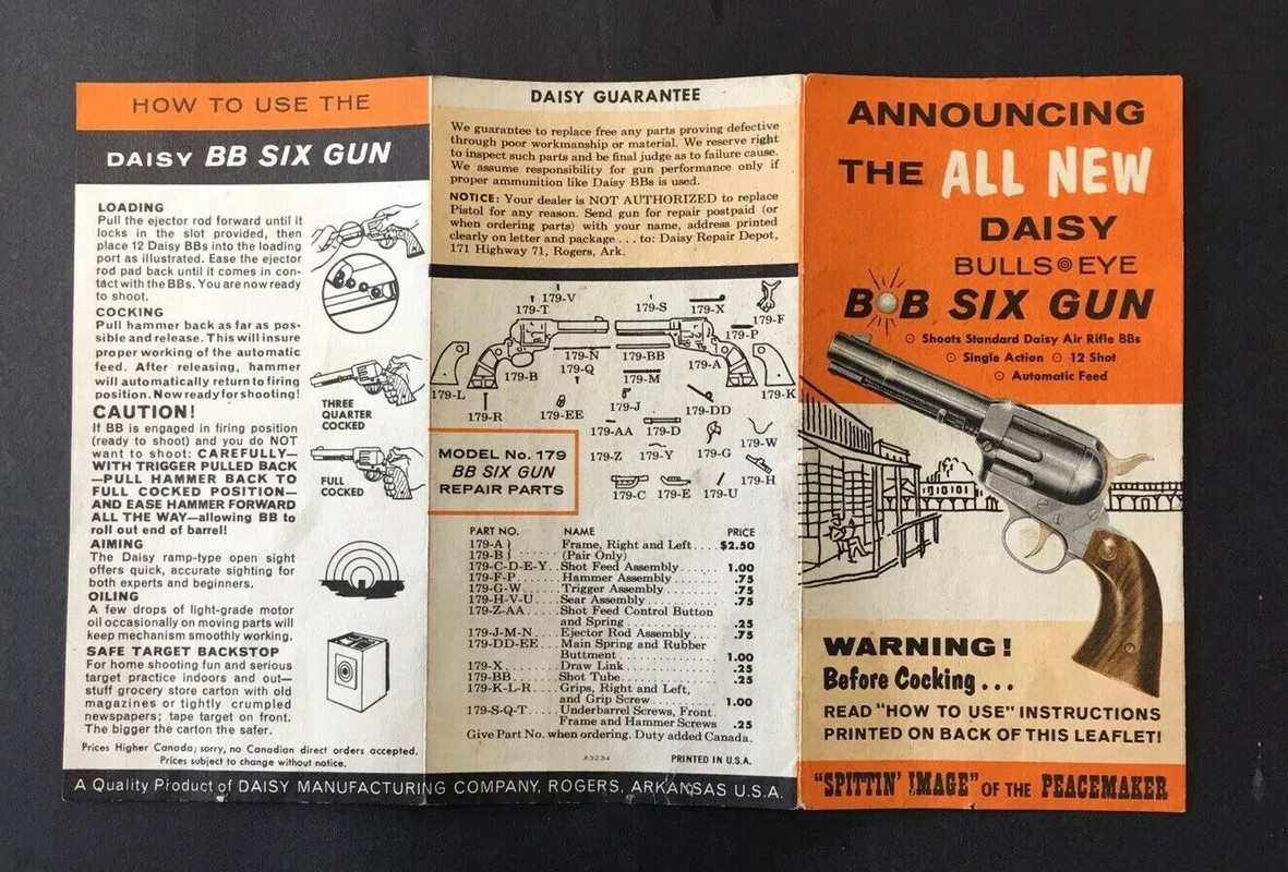 Books on the Daisy model 179 - DaisyTalk
