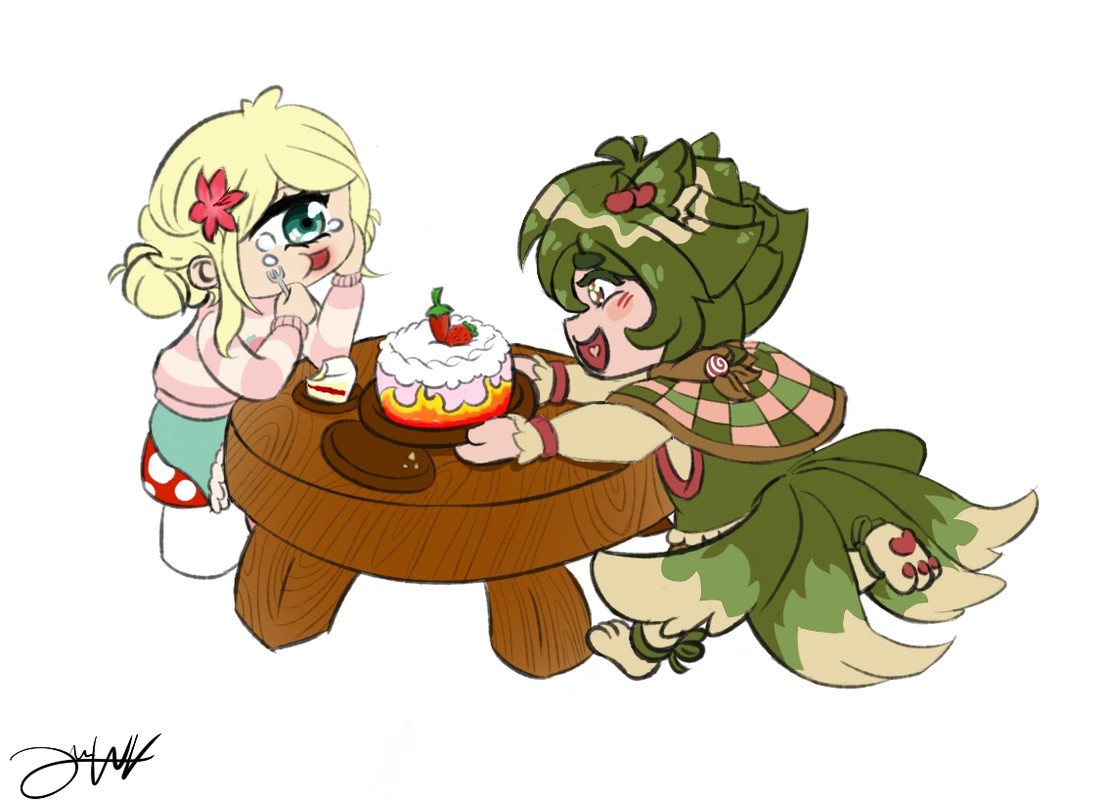 LF: Chibi/cute art for object head humanoid O: usd on Toyhouse