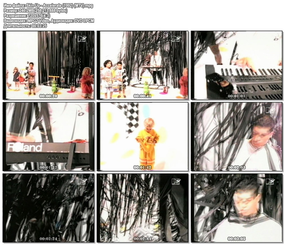 Skin Up Accelerate (1992) ( MTV) mpg — Postimages
