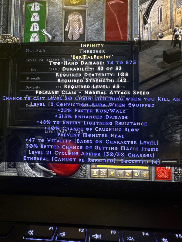 Infinity Thresher 315ed Vs Fg - Topic - d2jsp