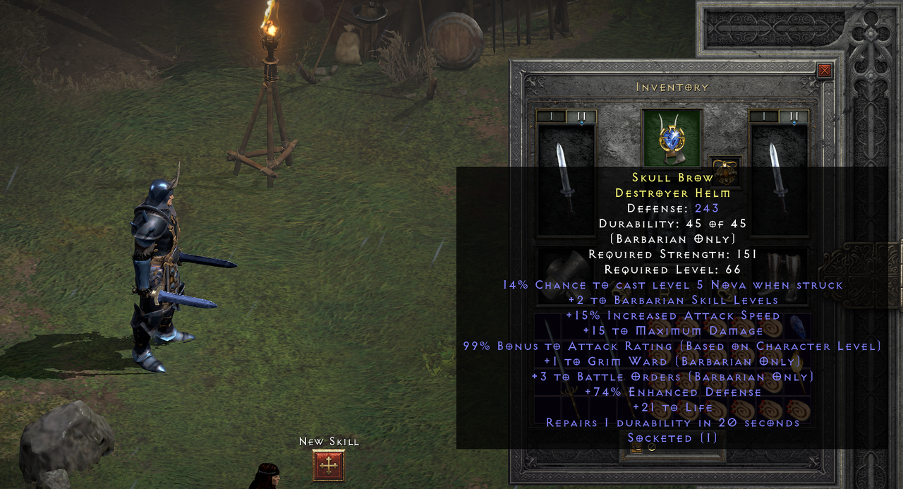 Blue Barb Set Erep Sa, Visio, 2x 3wc Swords - Topic - d2jsp
