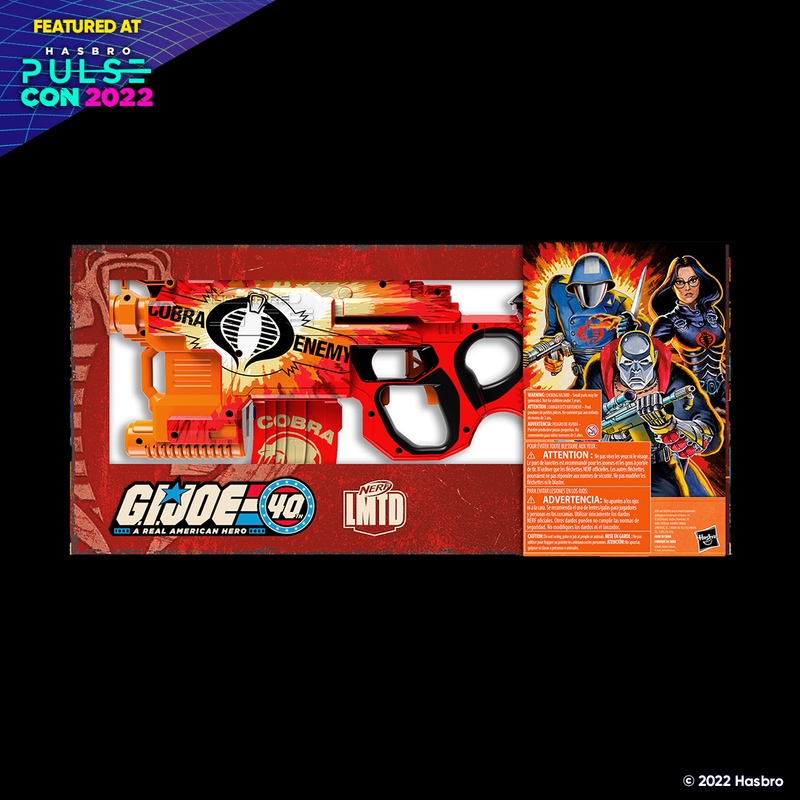 gijoe nerf pulse con limited edition cobra 3 — Postimages